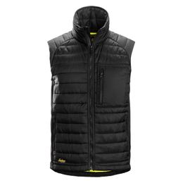 Fleeceweste Snickers Workwear "AllroundWork Isolator", Herren, Gr. M, schwarz, Obermaterial: 100% Polyamid PA., Westen Fleeceweste