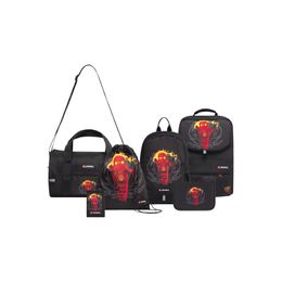 Handtasche Lego "Lego Bag School", Kinder, Gr. onesize, rot, Obermaterial: 100% Polyester, Taschen Handtasche