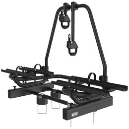 Fahrrad-Deichseltr&auml;ger LAS "EUFAB 11846", schwarz, B:105cm H:27cm T:63,5cm, Fahrradtr&auml;ger, gleitend, E-Bike geeignet