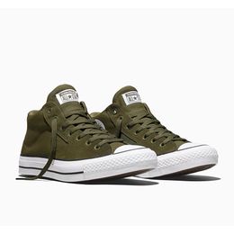 Sneaker Converse "CHUCK TAYLOR ALL STAR MALDEN STREE", Herren, Gr. 41, good naturot, utility, wei&szlig;, Leder, Textil, Schuhe Sneaker, Topseller