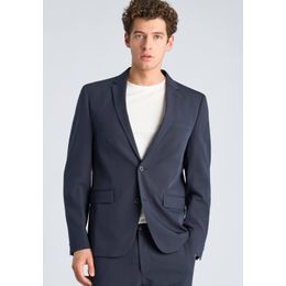 Anzug LINDBERGH "Anzug Relaxed Fit", Herren, Gr. 50, Normalgr&ouml;&szlig;en, navy, Obermaterial: 77% Polyester, 18% Viskose, 5% Elasthan. Futter: 100% Polyester, unifarben, Anz&uuml;ge