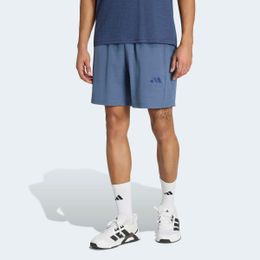 Shorts adidas Performance "WE BAS MEL SHO", Herren, Gr. L, L-Gr, preloved ink mel, innenbeinl&auml;nge ca. 23 cm, Obermaterial: 100% Polyester, Hosen Shorts