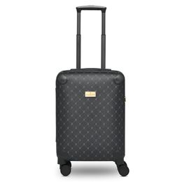 Trolley LAZAROTTI "Palermo 4 Rollen Kabinentrolley S 55 cm", Gr. 45 l, schwarz, Polypropylen, Koffer