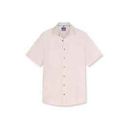 Businesshemd OLYMP "OLYMP Luxor, modern fit, New Kent", Herren, Gr. 39, Normaler Arm, natur, 100% Baumwolle, Hemden