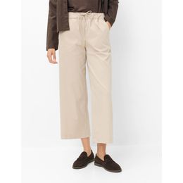 Brax Damen Culotte Style MAINE S SOFT GREIGE, hellbeige, Gr. 32