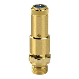 Riegler Sicherheitsventil DN 10, Messing, G 1/2, Ansprechdruck 5 bar (227.55-5,0)