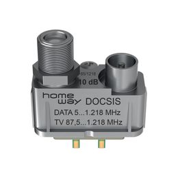 HOMEWAY HW-ET6 DVB-C/R&uuml;ck-Modul Anschlussd&auml;mpf.10dB HAXHSM-G0200-C006 (4539722)