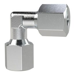 Riegler Winkel-Verschraubung, Rohr-Au&szlig;en-&Atilde;&tilde; 20 mm, Stahl verzinkt (WV20SST)