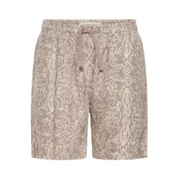 !Solid Leinenhose SOLID "Leinenhose SDLiam", Herren, Gr. S, N-Gr, rosa (181210 driftwood), Obermaterial: 58% Leinen LI. 42% Viskose CV., Hosen