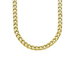 Kette ohne Anh&auml;nger Bruno Banani "Schmuck Geschenk Silber 925 Halsschmuck Halskette Panzerkette Gold" Gr. 60, gold (gelbgoldfarben), Halsketten, Herren, 60, Silber 925 (Sterlingsilber), B: 6,7mm, B:6,7mm
