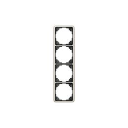 Jung Rahmen 4-fach pla waage/senkrecht CD 584 PT (CD584PT)