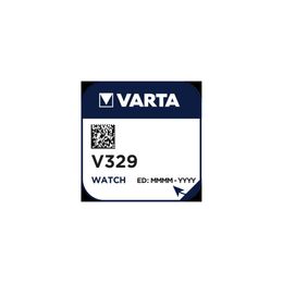 Varta Cons.Varta Uhren-Batterie 1,55V/37mAh/Silber V 329 Stk.1 (00329101111)