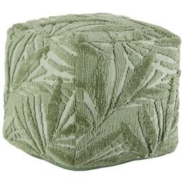 Pouf Tamara in Gr&uuml;n