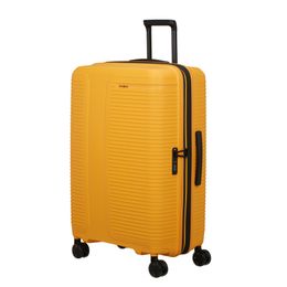 Hartschalen-Trolley Samsonite "PRODIVER", Gr. B/H/T: 51cm x 75cm x 32cm 105 l, gelb, Polypropylen, Koffer, mit Teleskopgriff und mehreren Tragegriffen