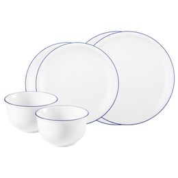 Seltmann Weiden Basic-Set Compact Blaurand 6er Set
