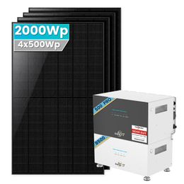 SolarMars 2000W Balkonkraftwerk mit Speicher ,SunEnergyXT 500 PRO 5kWh + 1xB500 Erweiterungsakku - Ohne Halterung