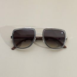 Holzkern Sonnenbrille The Pragmatist (Schiefer/Silber)