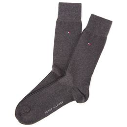 Herren Gro&szlig;e Gr&ouml;&szlig;en | Tommy Hilfiger Doppelpack Socken, extrabreiter Bund Farbe grau Gr&ouml;&szlig;e: EU43-46