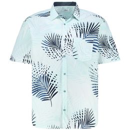Herren Gro&szlig;e Gr&ouml;&szlig;en | s.Oliver Freizeithemd mit floralem Muster Farbe mint Gr&ouml;&szlig;e: 4XL