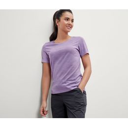 Tchibo - Da. T-Shirt - Damen - Gr. XL - lila