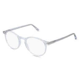 Tom Ford FT5294 Brille Herren | Fassung: Vollrand, Rund, Kristall Transparent