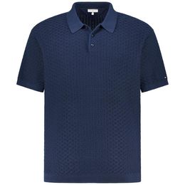 Herren Gro&szlig;e Gr&ouml;&szlig;en | Tommy Hilfiger Strick-Poloshirt Farbe dunkelblau Gr&ouml;&szlig;e: 4XL