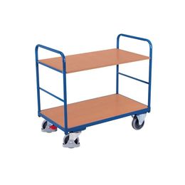 Cordes Etagenwagen mit 2 B&ouml;den 250 kg Traglast Typ L + EasySTOP