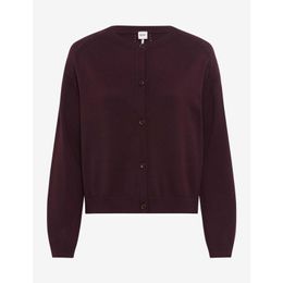 Brax Damen Cardigan Style ANN blackberry violet, dunkles lila, Gr. 32
