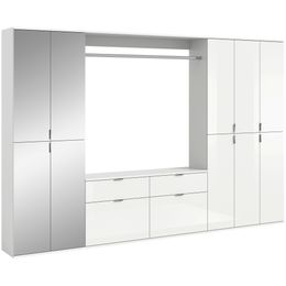 Garderobe Projekt X ca. 273x193 cm Wei&szlig;