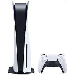 Sony PlayStation 5 825 GB [Disc Edition inkl. DualSense Wireless Controller] wei&szlig;