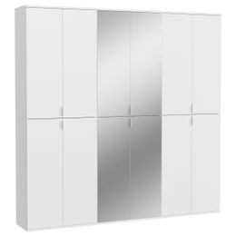 Dreht&uuml;renschrank Projekt X ca. 183x193x34 cm Wei&szlig;