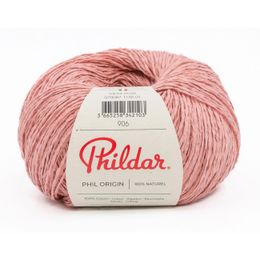 Phil Origin von phildar, Vieux Rose, aus Baumwolle