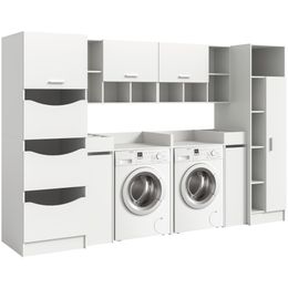 Hauswirtschaftsraum Free Wei&szlig;
