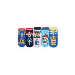 Troy Kinder Sneaker Socken 5er Pack, Paw Patrol Boys Size 23/26
