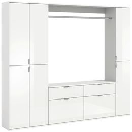 Garderobe Projekt X ca. 212x193 cm Wei&szlig;