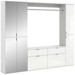 Garderobe Projekt X ca. 212x193 cm Wei&szlig;