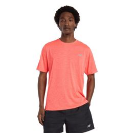 New Balance Athletics T-Shirt Bekleidung Herren rot
