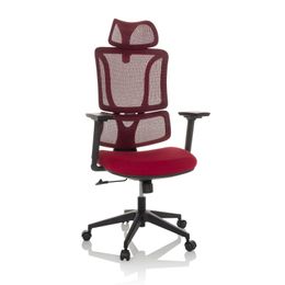 MyBuero Home Office B&uuml;rostuhl ERGOMY Stoff / Netzstoff mit Armlehnen (h&ouml;henverstellbar)