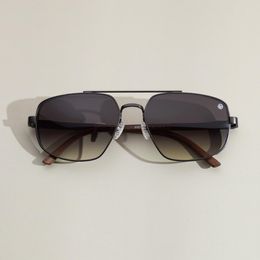Holzkern Sonnenbrille The Rationalist (Schiefer/Dunkelgrau)