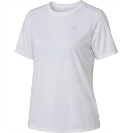 asics Core SS Top Bekleidung Damen wei&szlig;