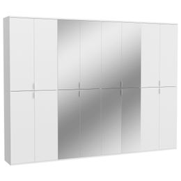 Dreht&uuml;renschrank Projekt X ca. 244x193 cm Wei&szlig;