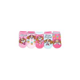 Troy Kinder Sneaker Socken 5er Pack, Paw Patrol Girls Size 27/30