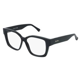 MaxMara Max Mara MM5184 Brille Damen | Fassung: Vollrand, Quadratisch, Schwarz Gl&auml;nzend