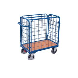 Cordes Transportwagen, Vierwandwagen niedrig, 400 kg Traglast, EasySTOP