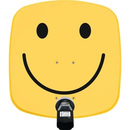 Technisat DIGIDISH 45 Sat-Sch&uuml;ssel mit V/H-LNB & Satfinder, 1 TN gelb mit smiley