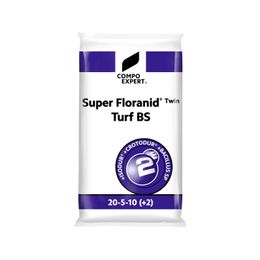 Langzeit Rasen-Volld&uuml;nger - COMPO EXPERT Super Floranid Twin Turf BS 20-5-10 (+2) - Palette, 20 Sack &aacute; 25 kg Lieferform: Palette
