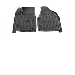 Boni-Shop&reg; Fu&szlig;matten Auto f&uuml;r CHRYSLER Pacifica II (RU) (2016&ndash;...), 3D Gummimatten, passgenau, vorn