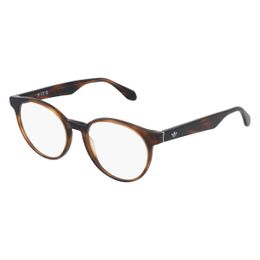 Adidas Originals OR5085 Brille Unisex | Fassung: Vollrand, Rund, Havanna Dunkel