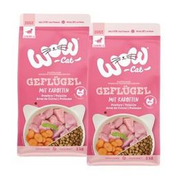 WOW Cat Junior Gefl&uuml;gel 2x2 kg