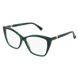 MaxMara Max Mara MM5036 Brille Damen | Fassung: Vollrand, Cat Eye, Gr&uuml;n Dunkel